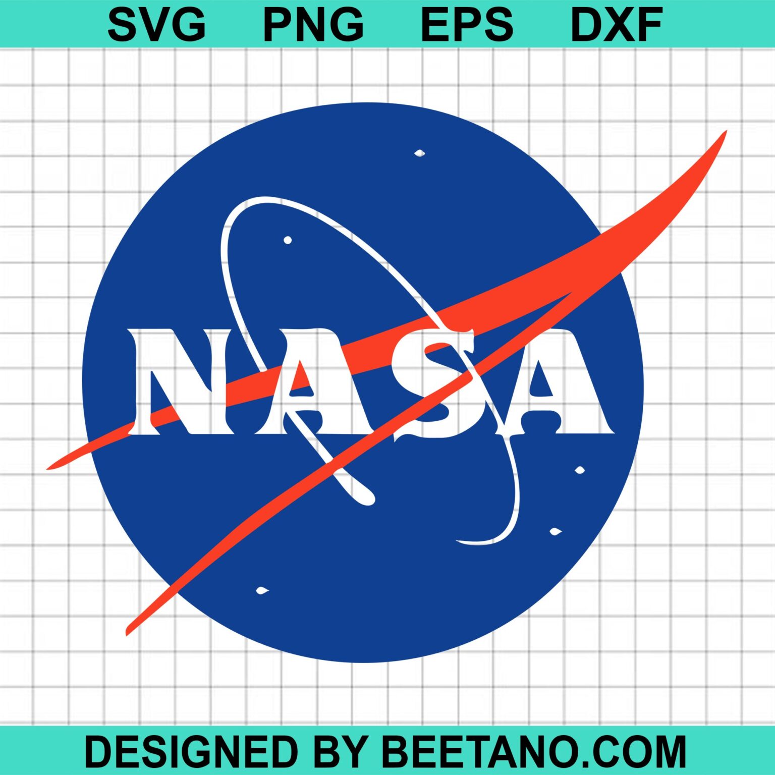 Nasa logo svg, Nasa logo svg cut files for cricut, Nasa svg files to ...