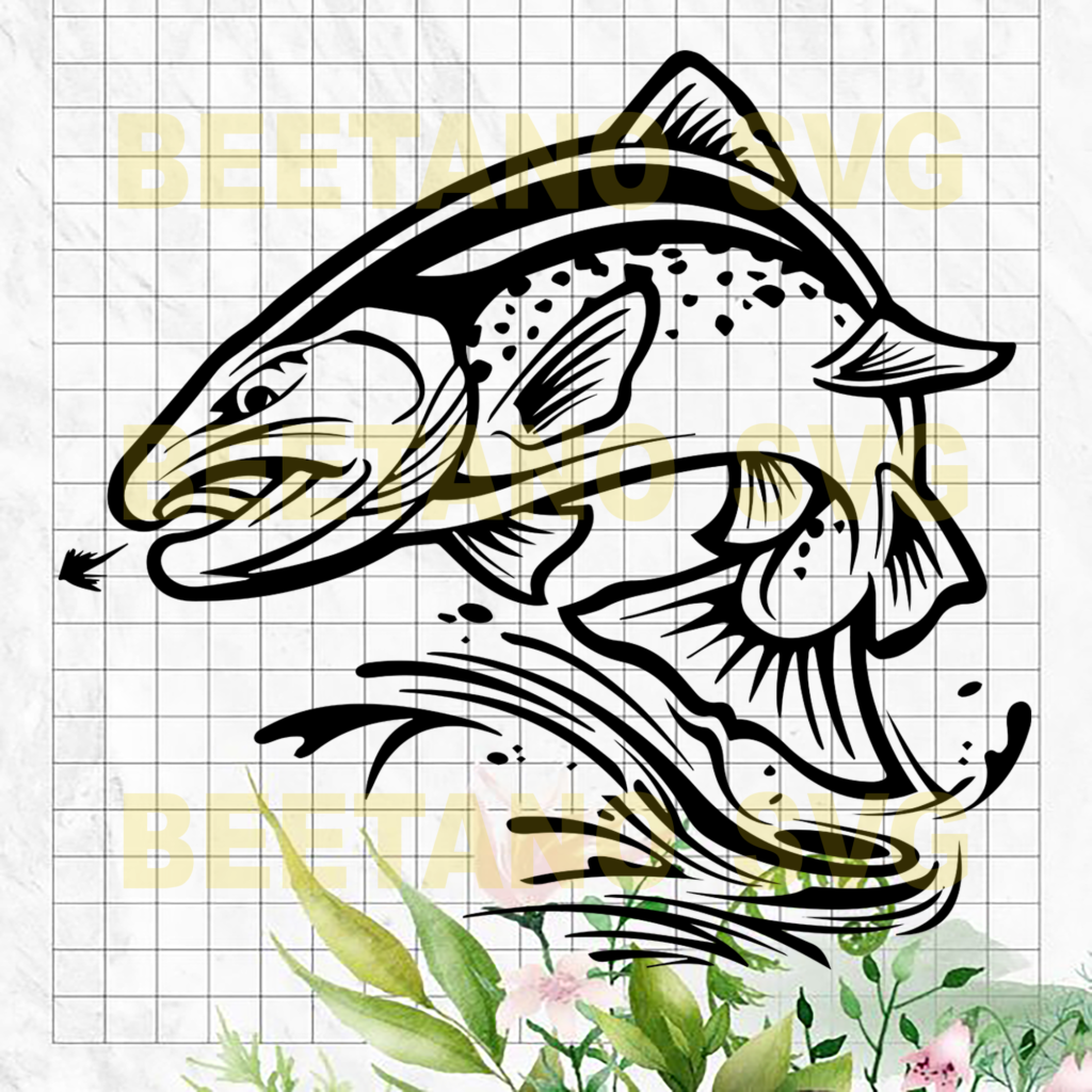 Fishing Cutting Files For Cricut, SVG, DXF, EPS, PNG Instant Download
