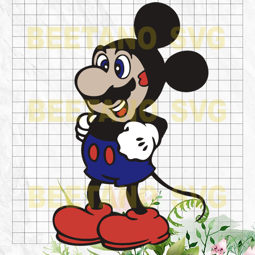 Super Mickey Svg, Super Mickey SVG, DXF, EPS, PNG Instant Download