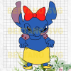 Snow White Lilo Stitch Svg, Lilo Stitch SVG, Disney Princess SVG