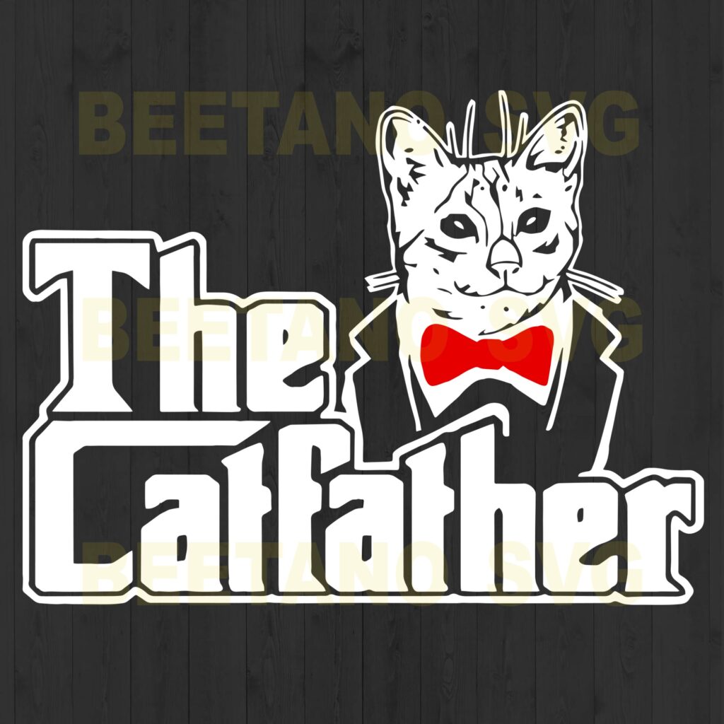 The Cat Father Svg, Father Svg, Cat Svg Files, Cat Svg Files For Download