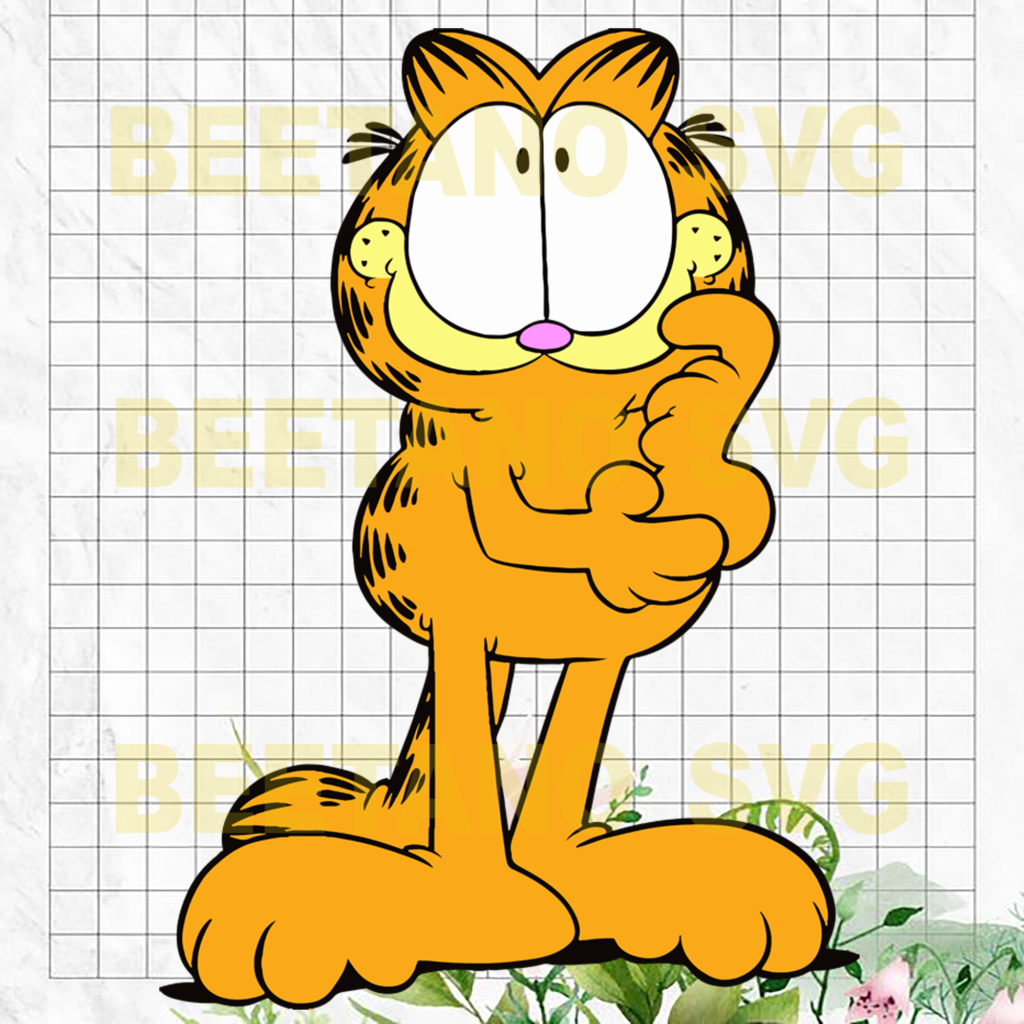 Garfield Svg, Garfield Cutting Files For Cricut
