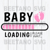 Baby loading funny SVG, DXF, EPS, PNG Instant Download