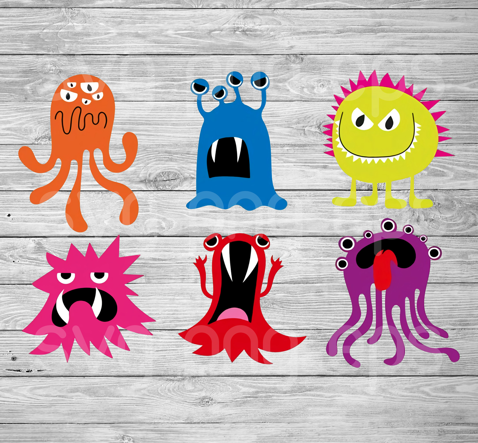 Cute Bundle Monsters SVG, Monster Disney Svg, Monster inc SVG