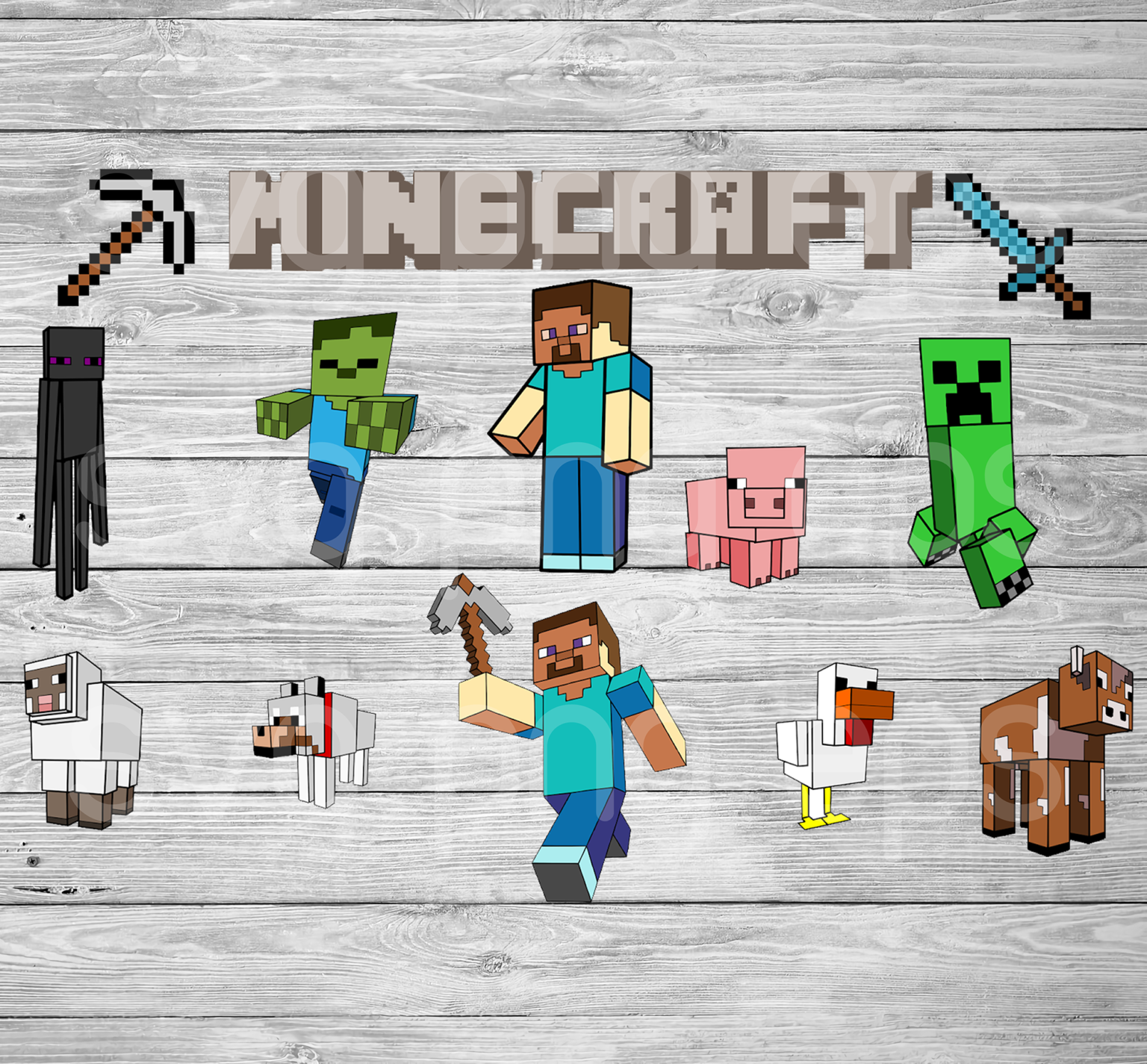 Minecraft svg, minecraft bundle svg files, minecraft cutting files ...