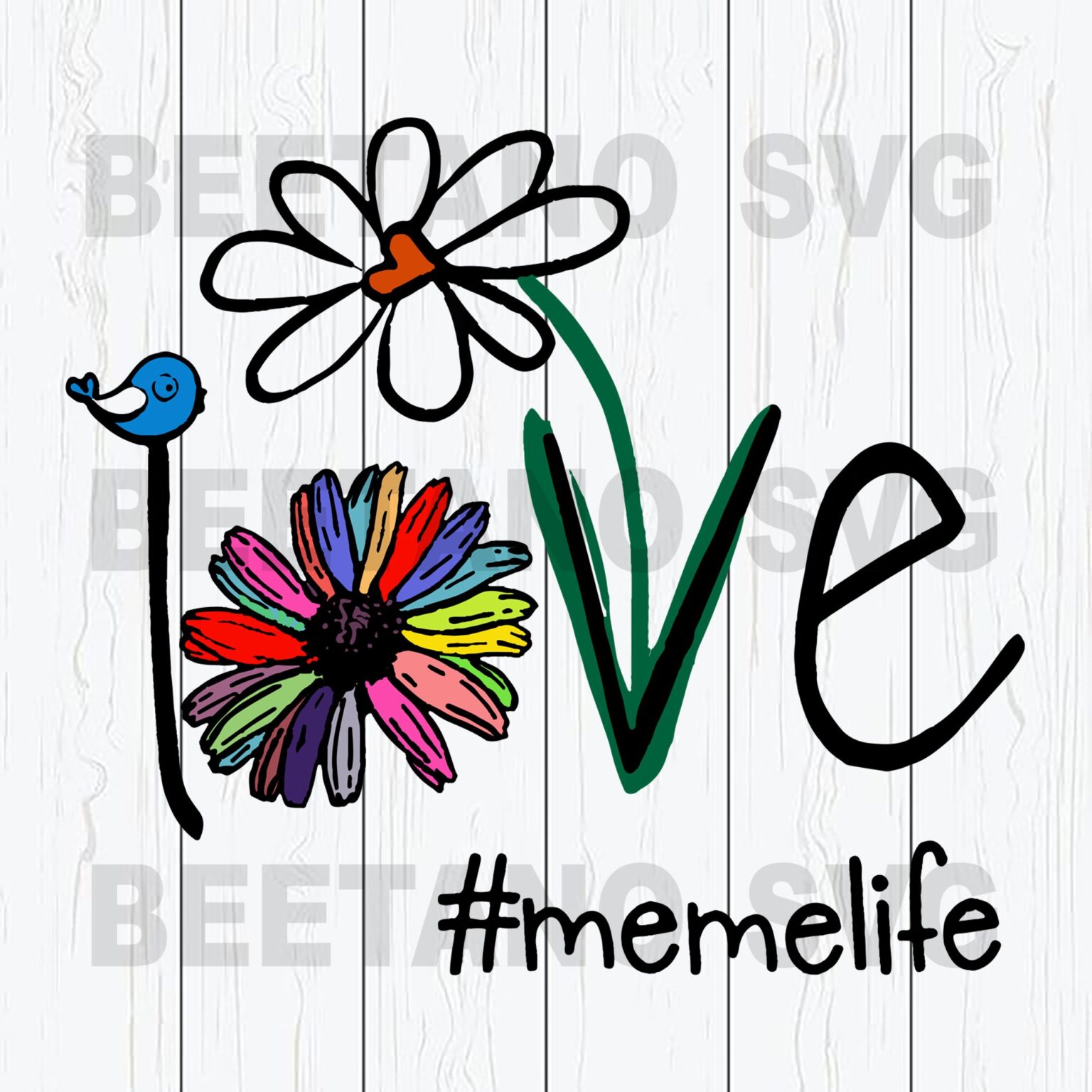 Love Meme Life Svg Files, Love Cutting Files, Love Files For Cricut ...