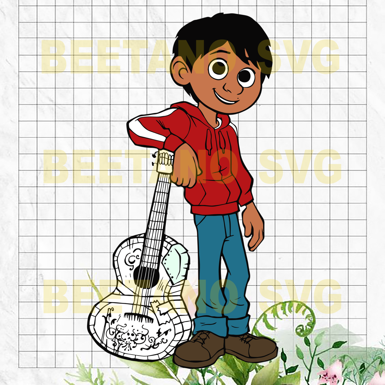 Miguel Rivera Coco Svg, Coco Svg Files, Files For Cricut, SVG, DXF, EPS, PNG Instant Download
