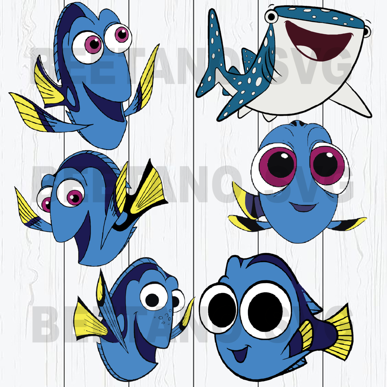 Finding dory disney svg Cutting Files For Cricut, SVG, DXF, EPS, PNG ...