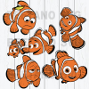 Finding nemo disney bundle SVG, Nemo fish SVG, DXF, EPS, PNG Instant ...