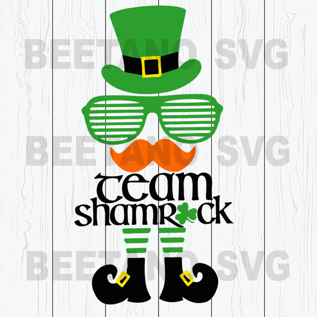 Team shamrock SVG, DXF, EPS, PNG Instant Download