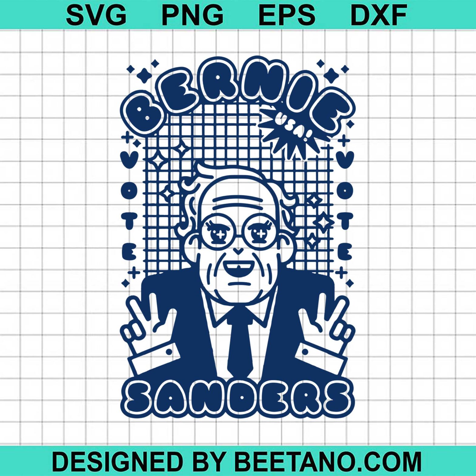 Mothmittens Bernie Sanders SVG cut file for cricut silhouette machine ...