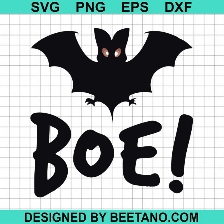Boe ! SVG cut file for cricut silhouette machine make craft handmade