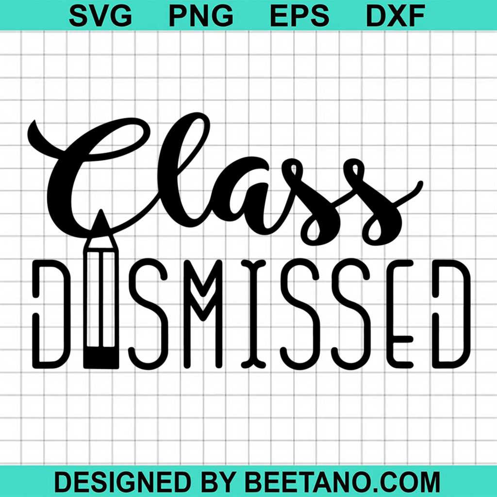 Class Dismissed SVG, Class SVG, school SVG