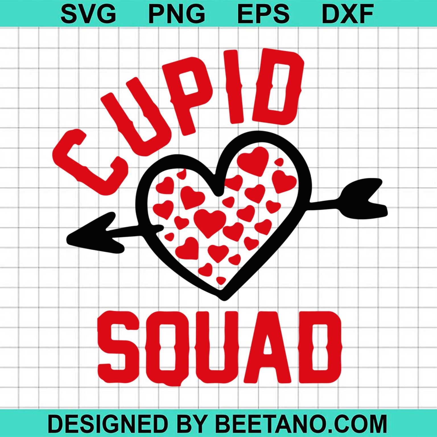 Cupid Squad Valentine SVG, valentine SVG
