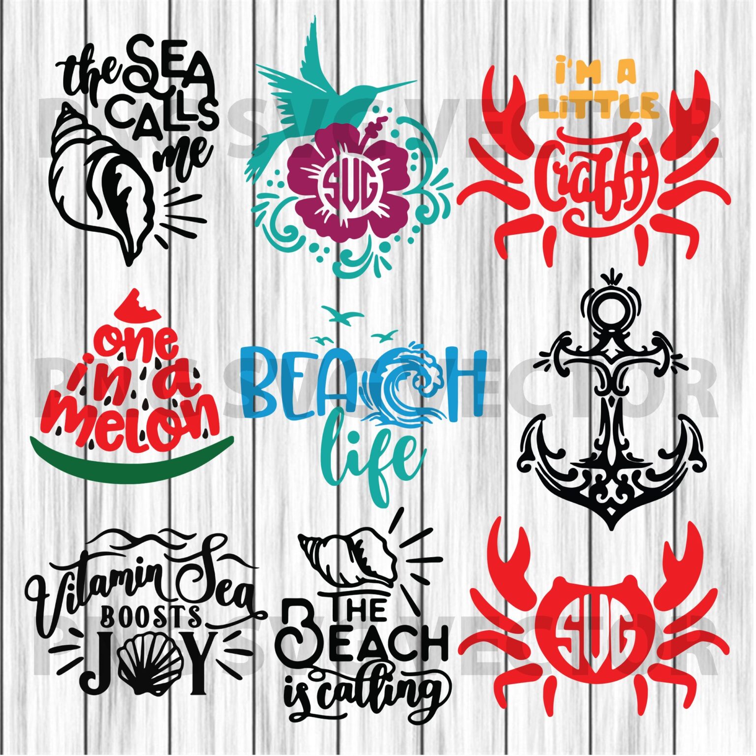 Beaches Life Svg, Summer bundle svg, summer files for cricut, summer ...
