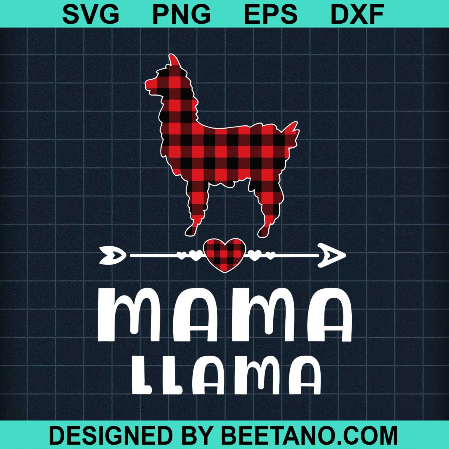 Mama Llama Svg, Mother's Day Svg Files, LLama Svg