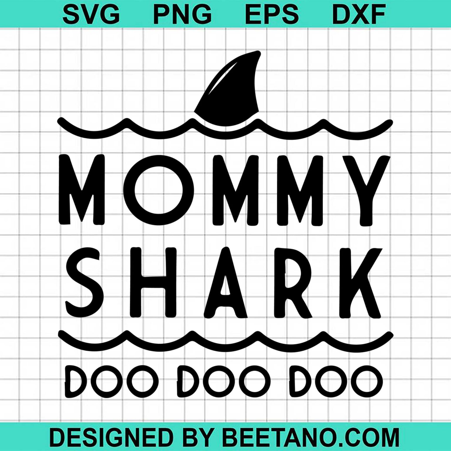 Mommy Shark Doo Doo Doo SVG cut file for cricut silhouette machine make ...