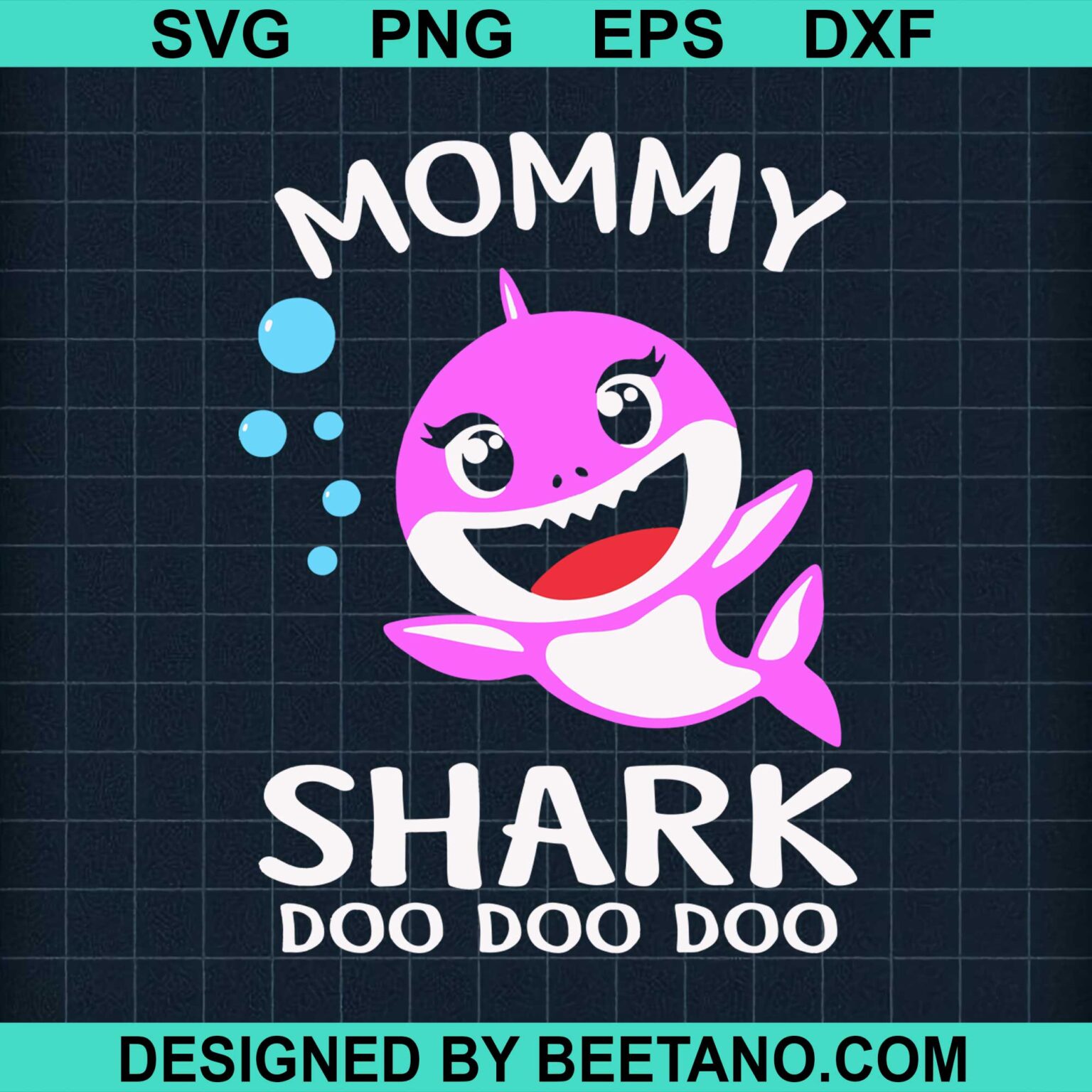 Mommy Shark Doo Doo Doo SVG cut file for cricut silhouette machine make ...
