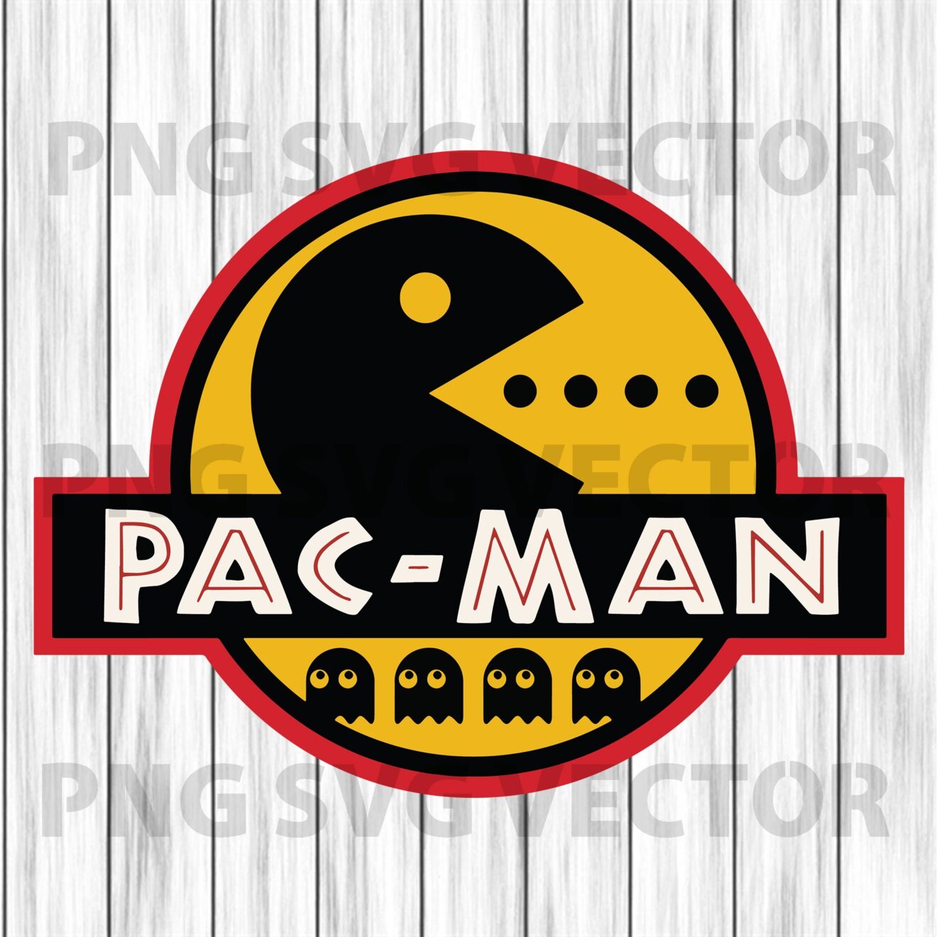 Pacman svg, pacman clipart, pacman file for cricut, pacman cutting file ...