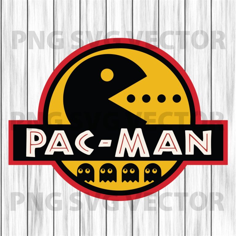 Pacman svg, pacman clipart, pacman file for cricut, pacman cutting file ...