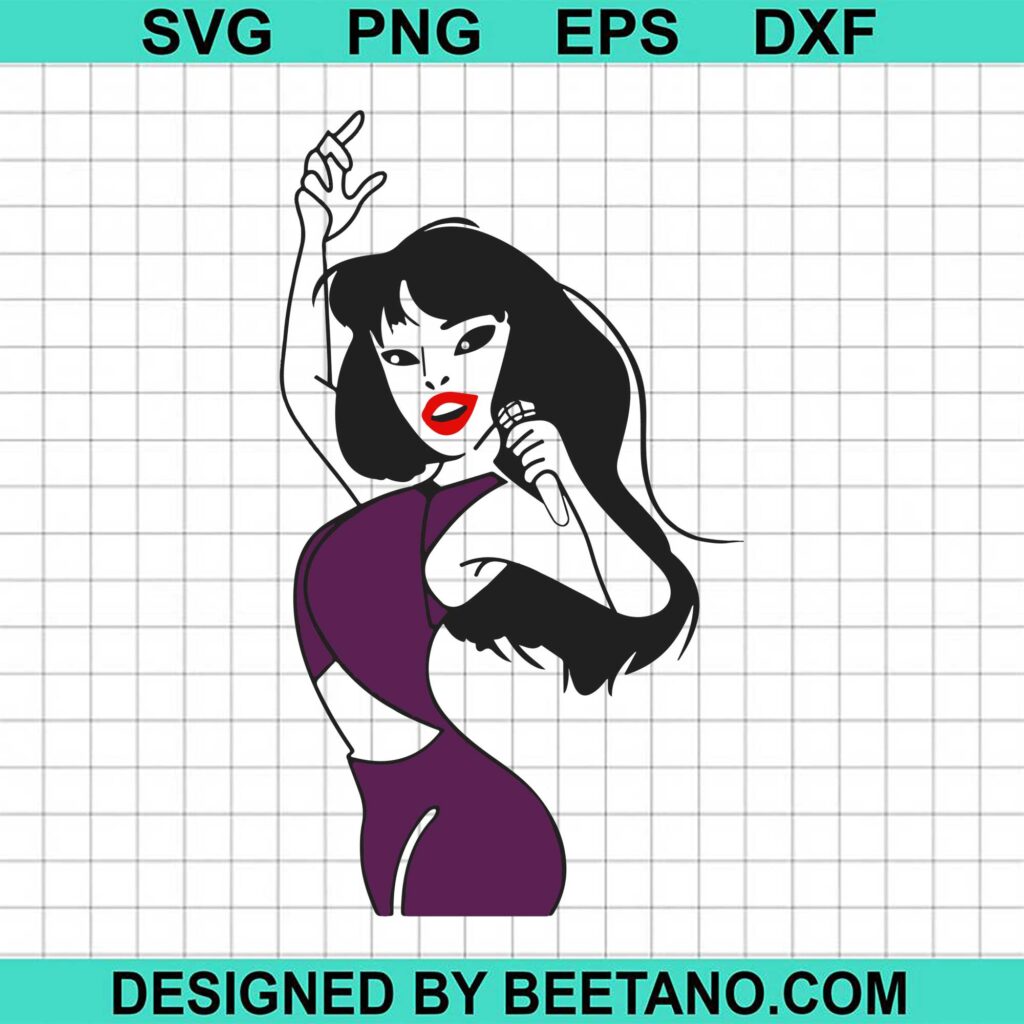 Selena Quintanilla SVG cut file for cricut silhouette machine make ...