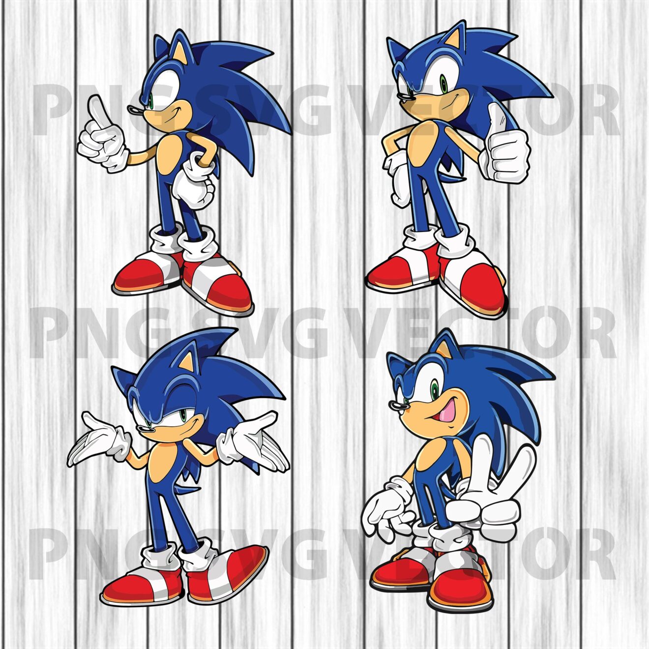 Sonic bundle svg, sonic the hedgehog SVG, sonic svg cutting file, sonic ...