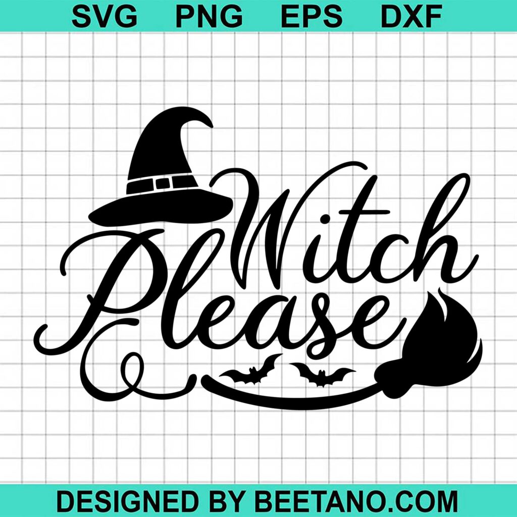 Witch Boo The Halloween Night SVG, Boo halloween SVG cut file for cricut