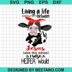 Heifer SVG cut file for cricut silhouette machine make craft handmade