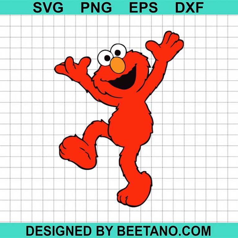Elmo sesame street SVG, Sesame street SVG, Elmo SVG PNG DXF