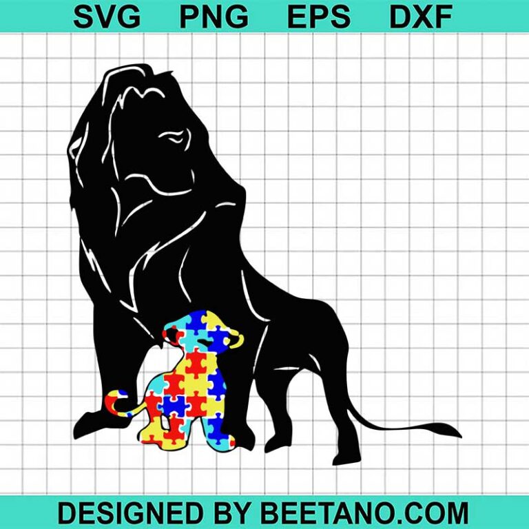 The Lion king autism SVG, Lion king SVG, Autism SVG