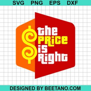 The Price Is Right SVG, Logo SVG, Game SVG PNG DXF
