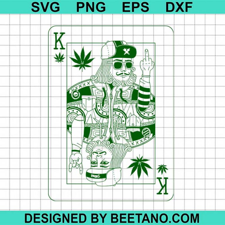 Dope king SVG, Spade poker SVG, king Clubs SVG