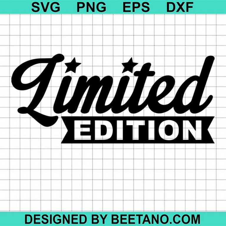 Limited edition SVG, advertisement SVG, Limited edition logo SVG
