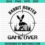 Rabbit hunter SVG, Rabbit SVG, Easter SVG
