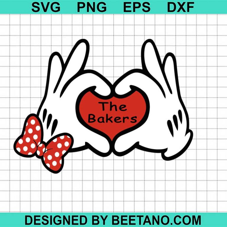 The baker disney SVG, Baker SVG, mickey hand SVG