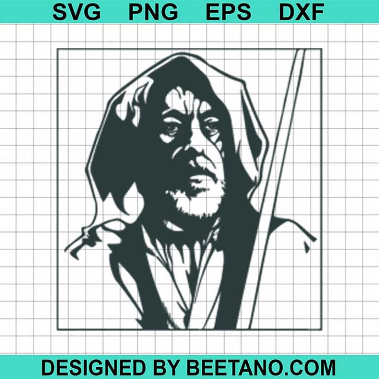 Obi Wan Kenobi SVG, Star Wars SVG, Star Wars Movies SVG