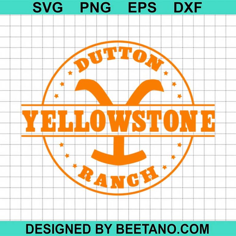 Dutton Ranch SVG, Yellowstone Dutton Ranch Logo SVG, Yellowstone SVG
