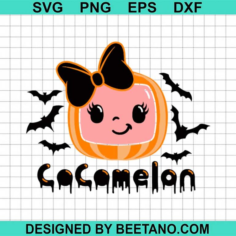 Halloween Cocomelon SVG, Cocomelon SVG, Halloween Pumpkin SVG