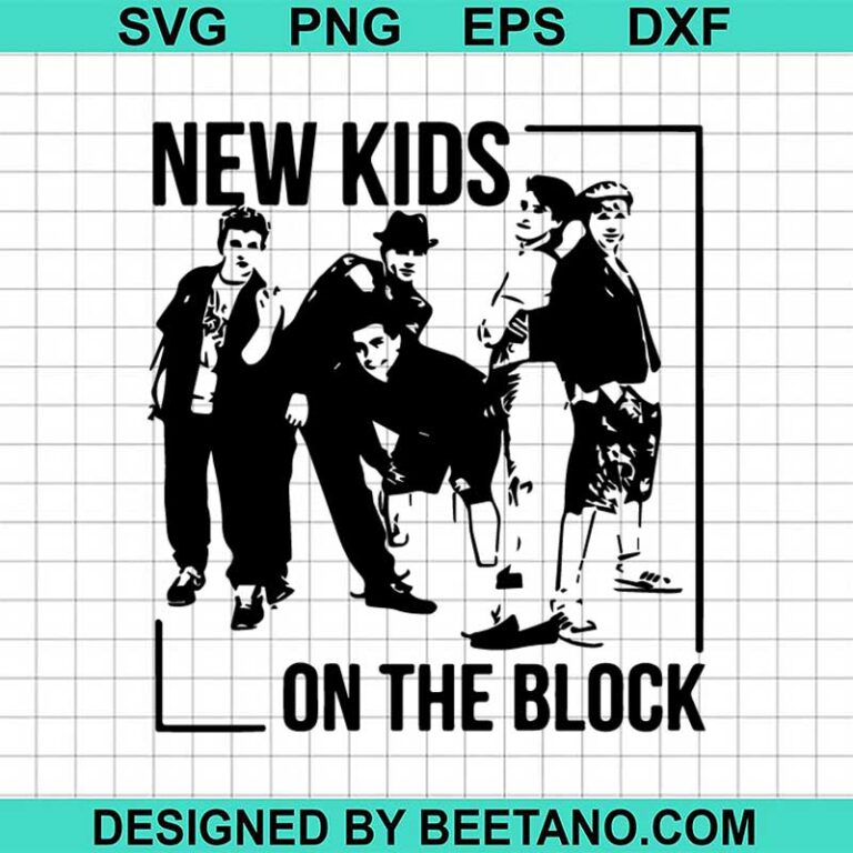 New Kids On The Block SVG, NKOTB SVG, Music SVG