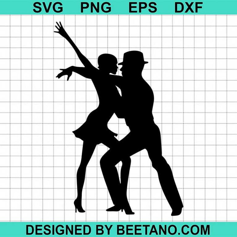 Dancing Couple SVG, Dancer SVG, Ballroom Dancing SVG