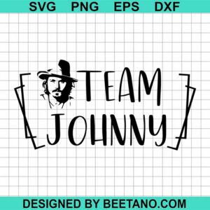 Team Johnny SVG, Johnny Depp SVG, Justice Johnny SVG