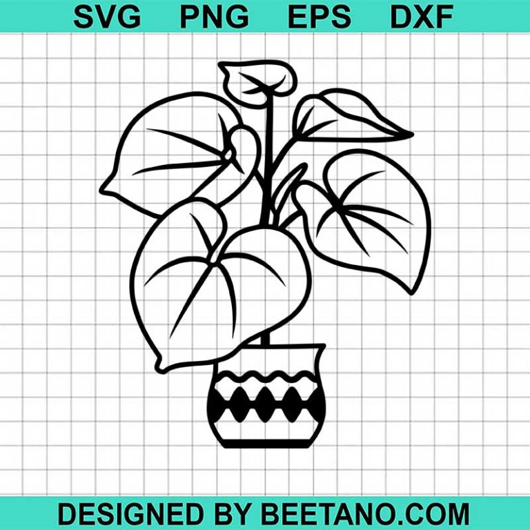 Flower pot SVG, Flower bottle SVG, Plant pot SVG