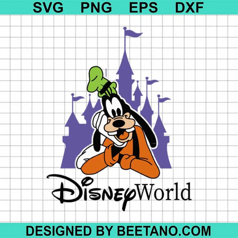 Goofy Disney world SVG, Goofy SVG, Disney character SVG