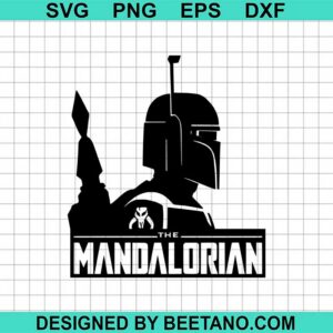 The Mandalorian SVG, Mandalorian SVG, Star wars SVG