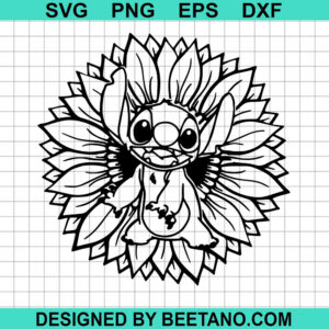 Stitch Graduation SVG, Stitch Wearing Grad Cap SVG, Disney Stitch SVG