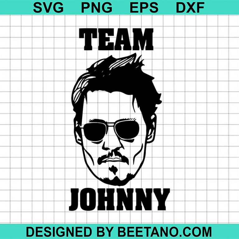Johnny Depp Team Johnny SVG, Time For A Mega Pint SVG, Amber SVG