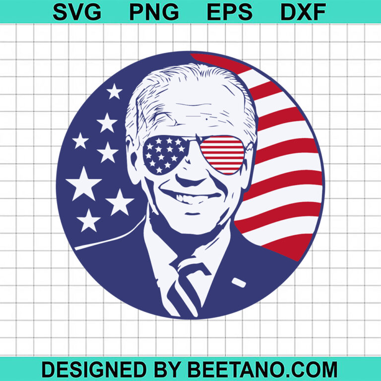 Joe Biden Face SVG, Patriotic SVG, Independence Day SVG