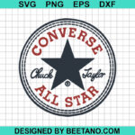 Converse All Star Logo SVG, Converse Chuck Taylor SVG, Converse Logo SVG