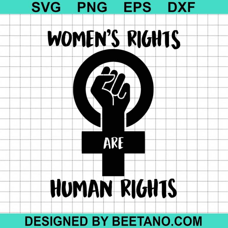 Women's Rights Are Human Rights SVG, Pro Choice SVG, Ruth Bader SVG
