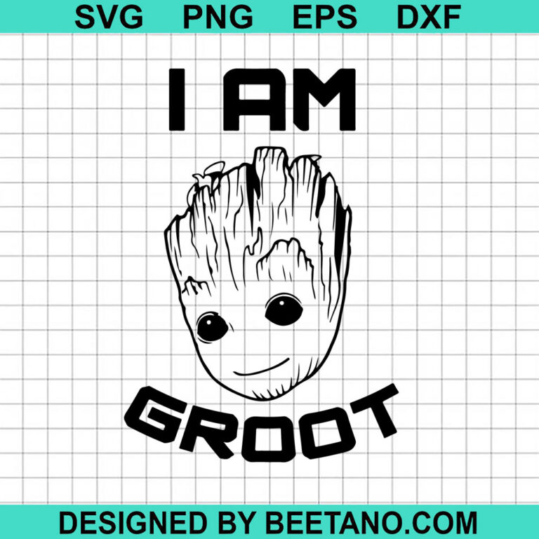 I Am Groot SVG, Groot SVG, Guardians Of The Galaxy SVG
